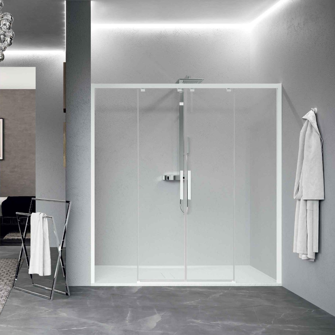 Shower enclosures Kuadra 2.0 2AH - Novellini