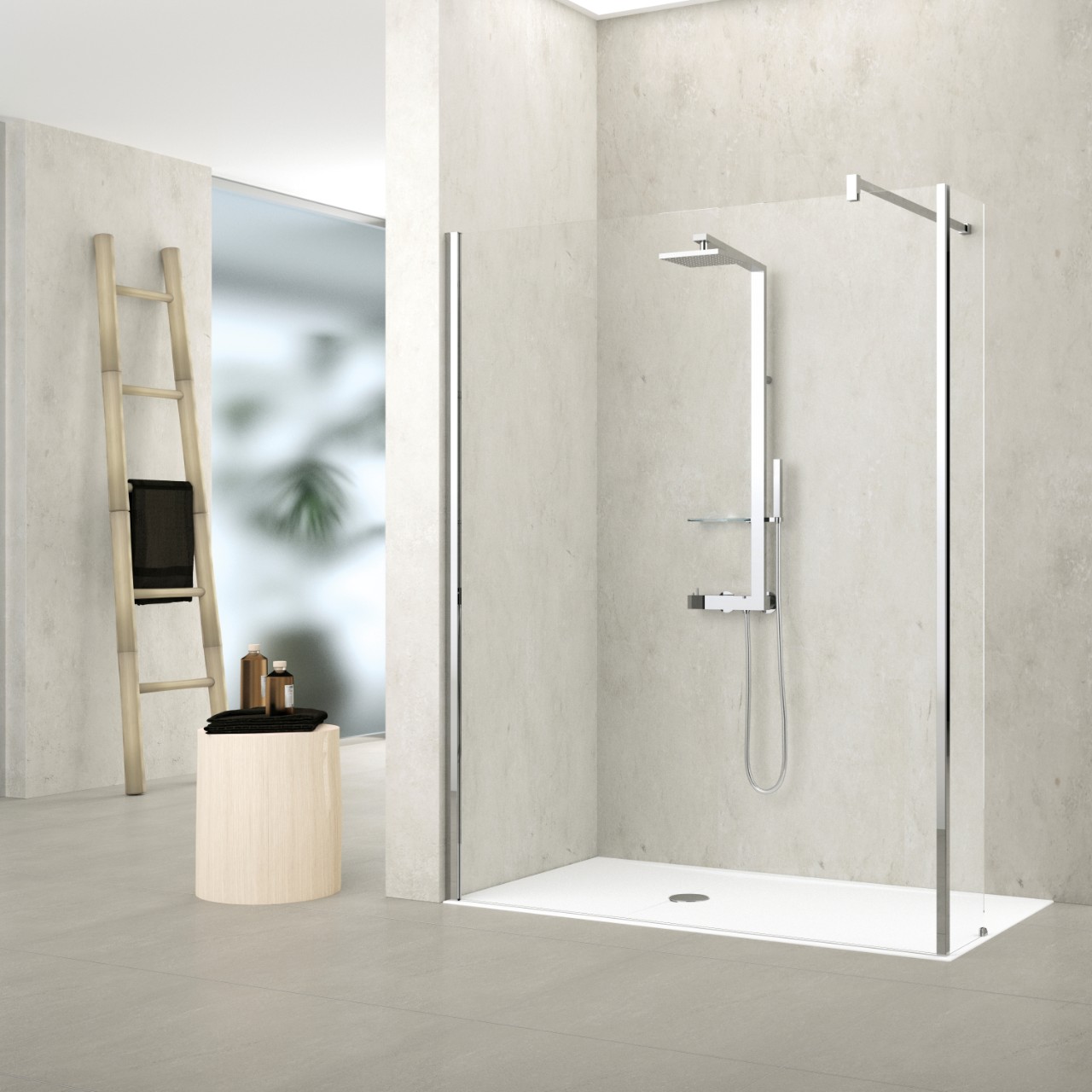 Shower spaces Kuadra H6 - Novellini