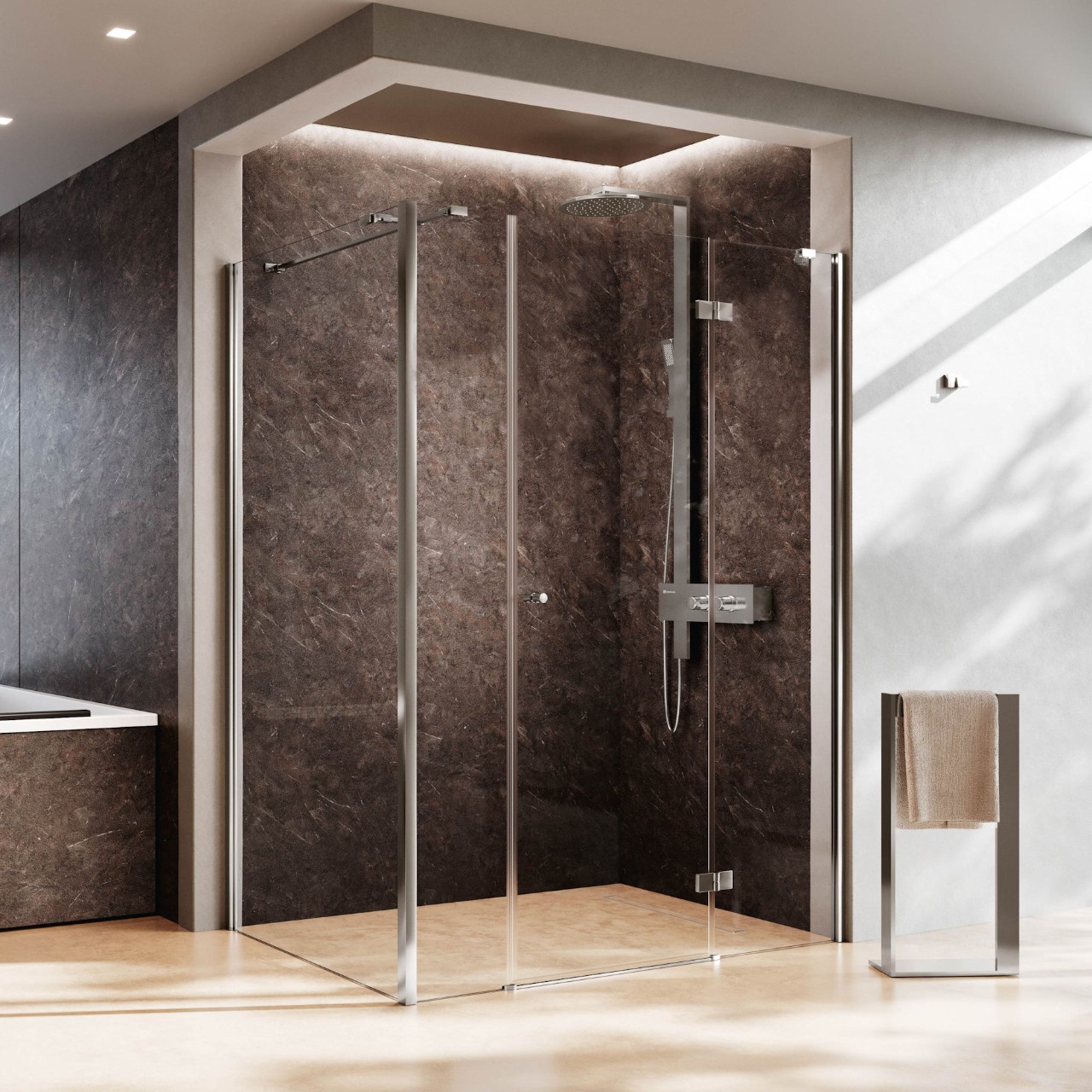 Box doccia NH G+F in linea - Novellini