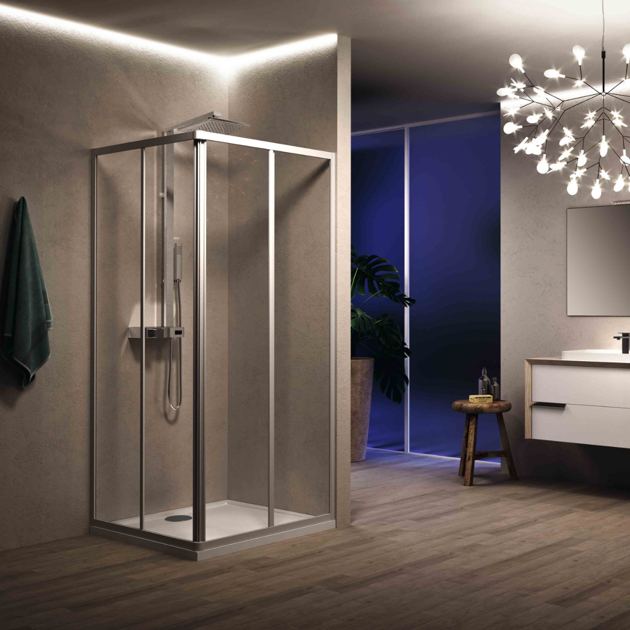 Parois de douche Riviera 2.0 A / Asymetrique - Novellini